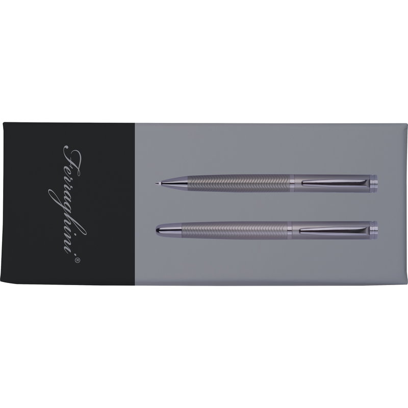 Ferraghini writing set – fountain pen and ballpen FREDERICK ...