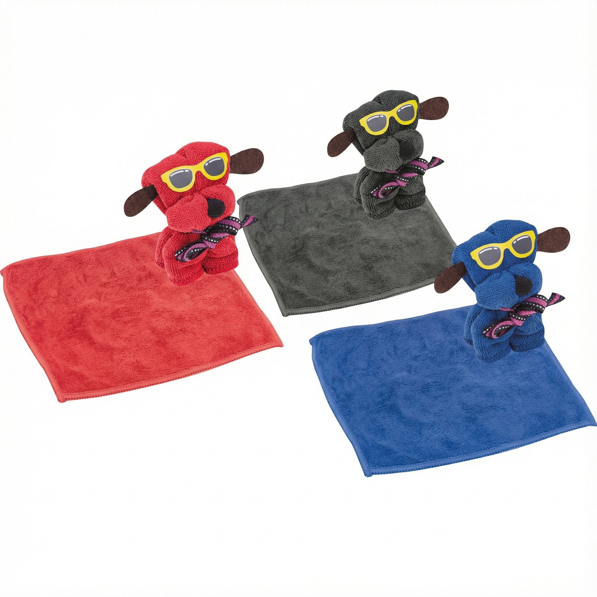 Cartoon towel FLAVIO | Blue | 9546704