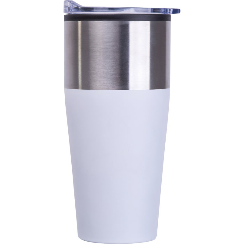 Double walled drinking cup, 600 ml JORDAN | white | 8536906
