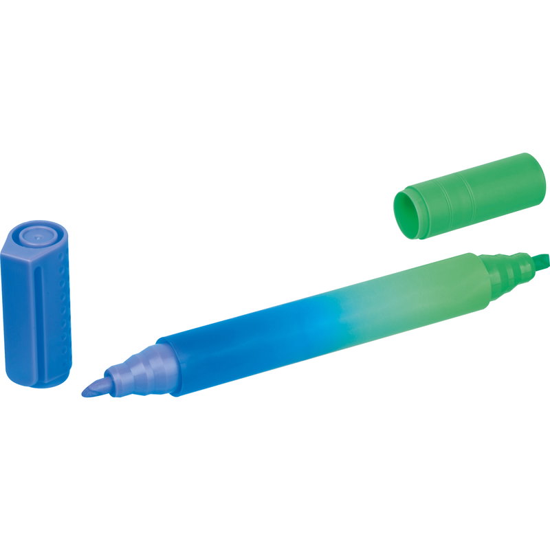 Dual-color highlighter ARTHUR | green | 1561609