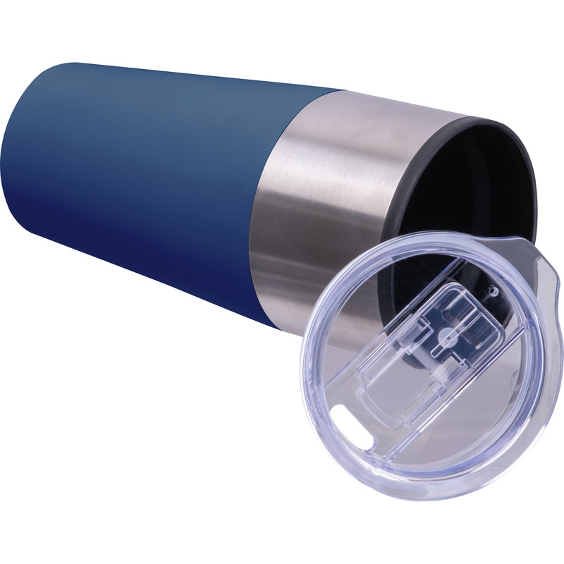 Double walled drinking cup, 600 ml JORDAN | dark blue | 8536944